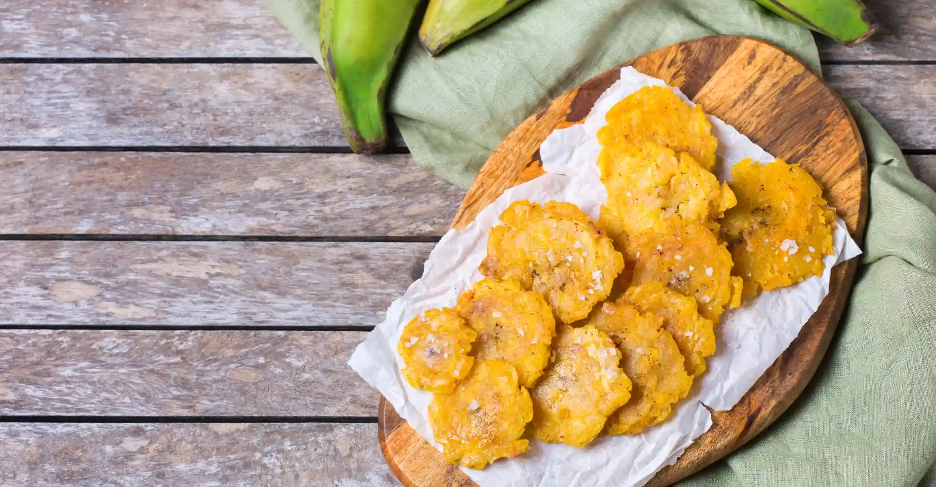 Receta paso a paso de tostones venezolanos